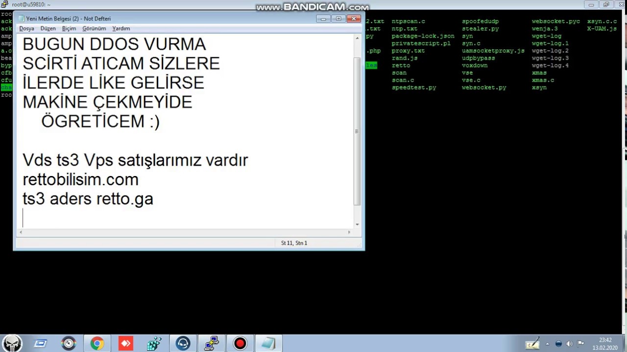 TS3 + MODEM DÜŞÜRME SCRİPT - YouTube