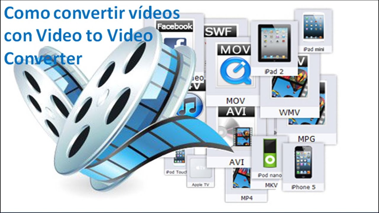 COMO CONVERTIR VÍDEOS CON VIDEO TO VIDEO CONVERTER - YouTube