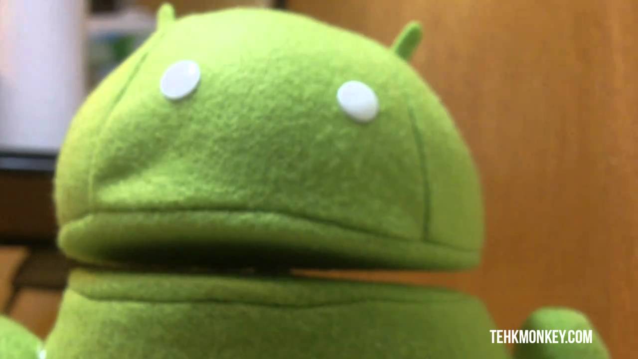ThinkGeek Android Plush Robot Review - YouTube