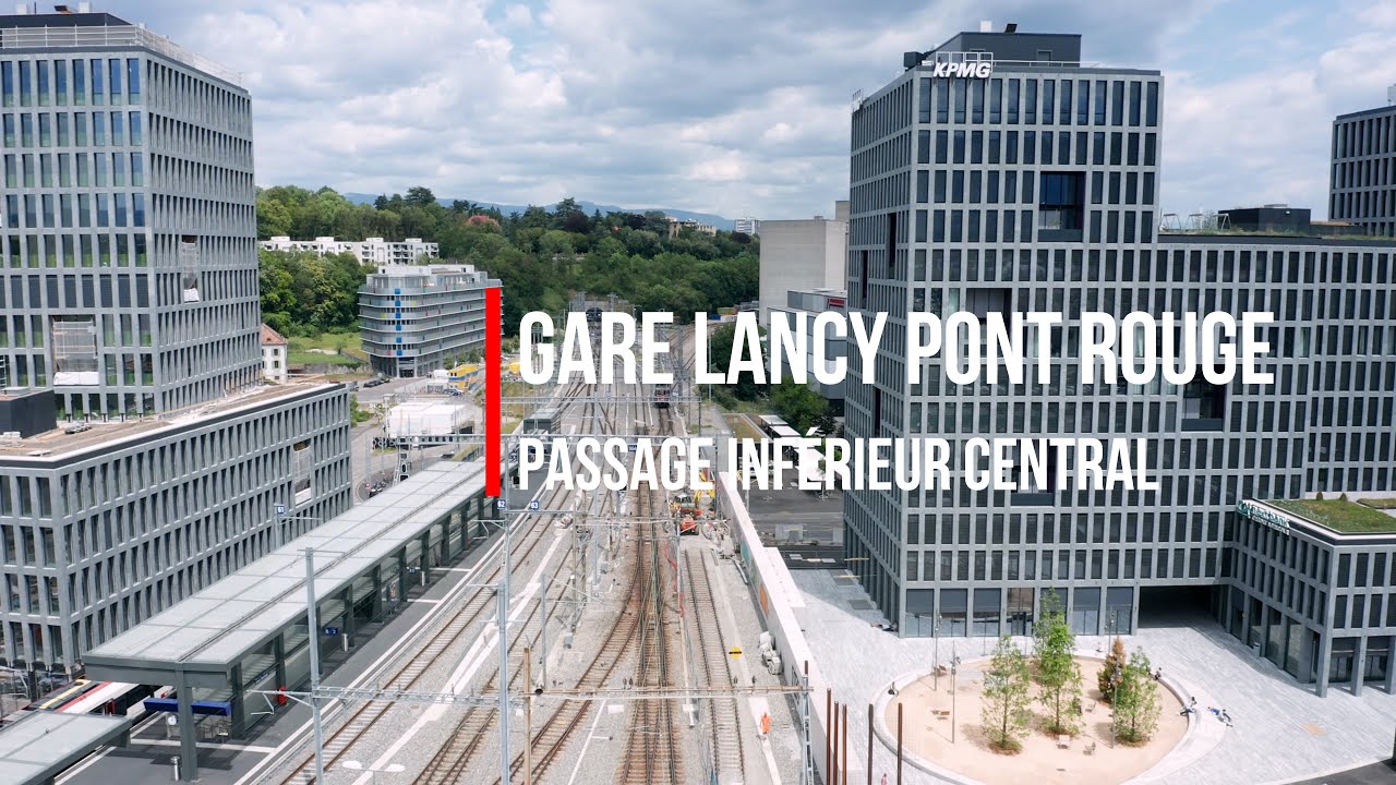 SWISS-FLY BORIS BRON - Gare CFF de Lancy Pont Rouge. - YouTube