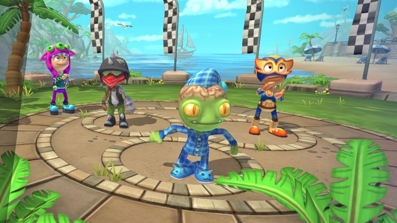 New Outfit B'zorp Vs 3 Bosses Challenge | 8 Race Tracks | Beach Buggy ...