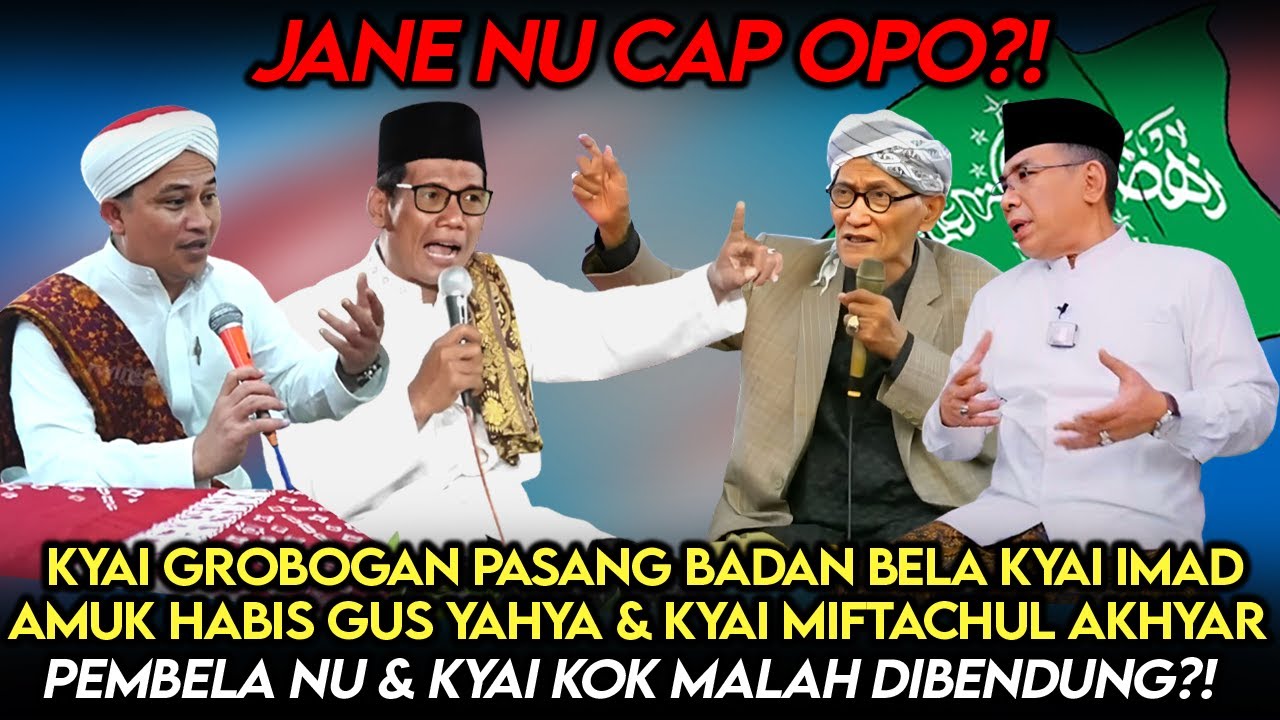 NU Cap Opo Kyai Bendo Grobogan Pasang Badan Bela Kyai Imad: Amuk Gus ...