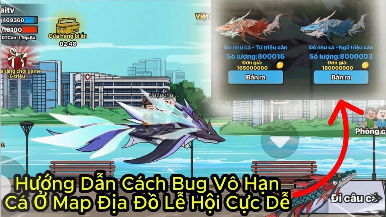 New | Hướng Dẫn Cách Bug Cá Vô Hạn Ở Map Địa Đồ Lễ Hội Chưa Bị Admin ...