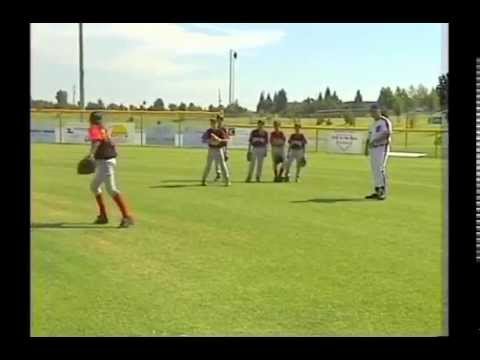 Outfielders and Fielding The Ground Ball - YouTube