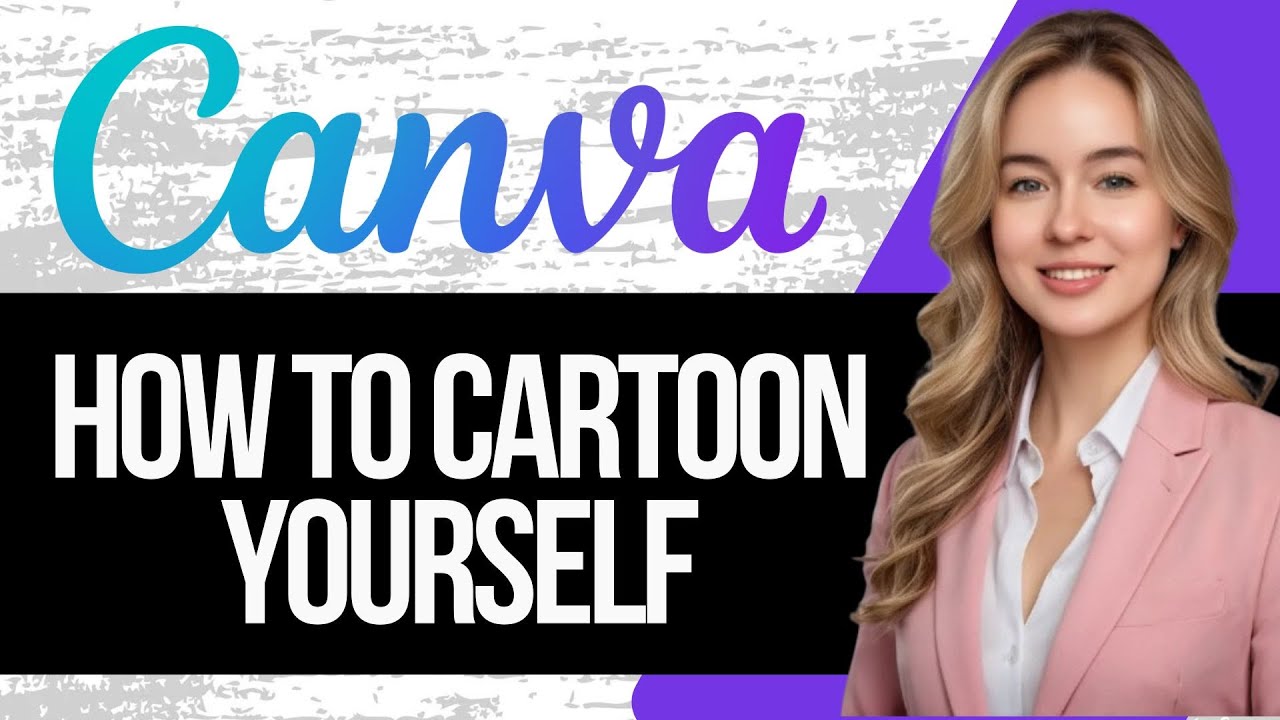 How to Cartoon Yourself in Canva | Full Tutorial 2024 - YouTube