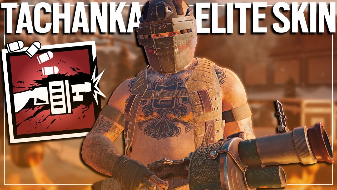 The Tachanka Rework + Tachanka Elite Skin - Rainbow Six Siege - YouTube