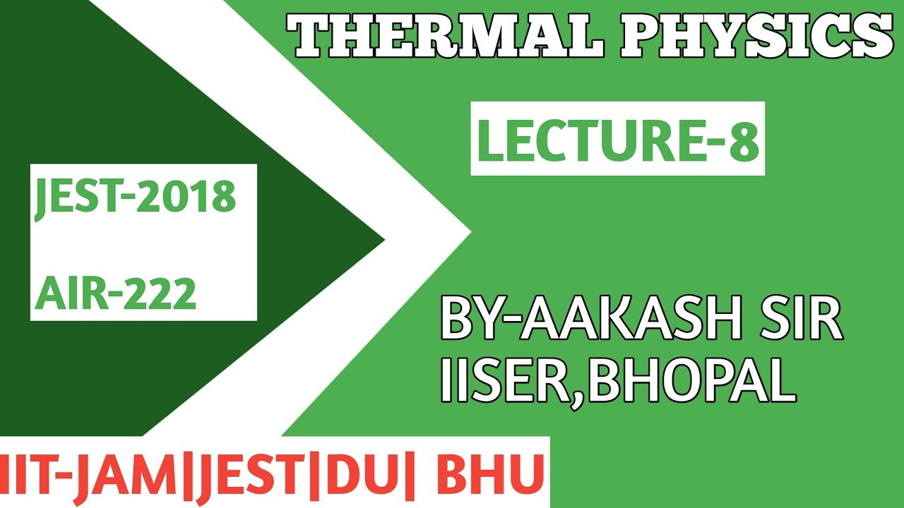 THERMAL PHYSICS | INTERNAL ENERGY | HEAT | WORK DONE | Physics ...