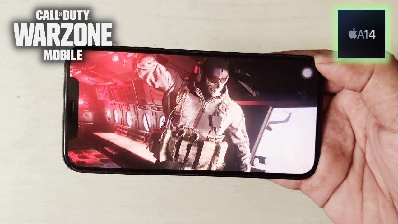 Call of Duty: Warzone On iPhone 12 Gameplay Test! - YouTube