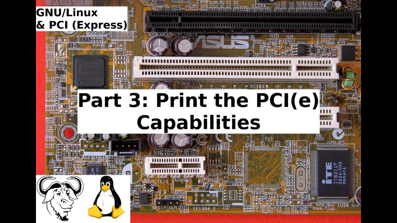 GNU/Linux & PCI (Express) - Part 3: Print the PCI(e) extended ...