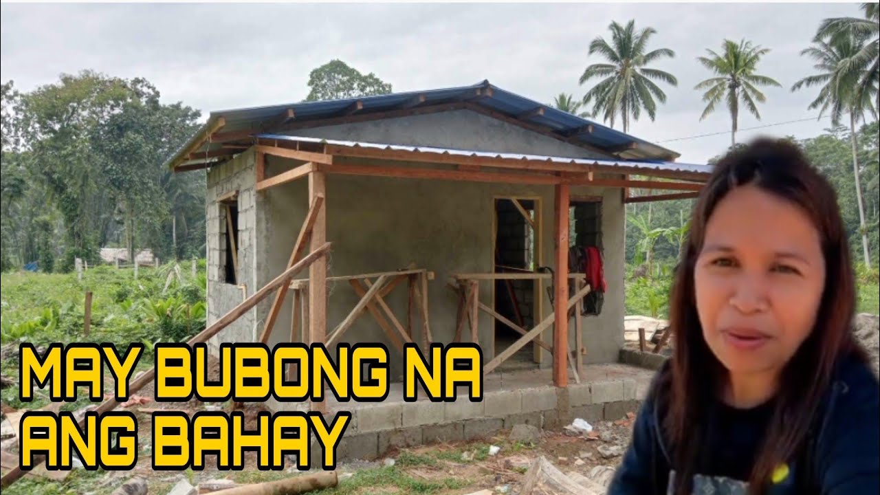 EP-9 / PIÑAN BAHAY UPDATE / PAG LAGAY NG YERO AT PALUPO NG BUBONG - YouTube