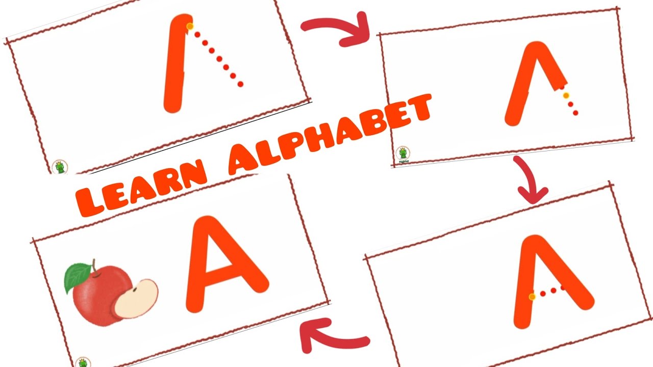 how to write Alphabet | learn Alphabet | ABCD writing - YouTube