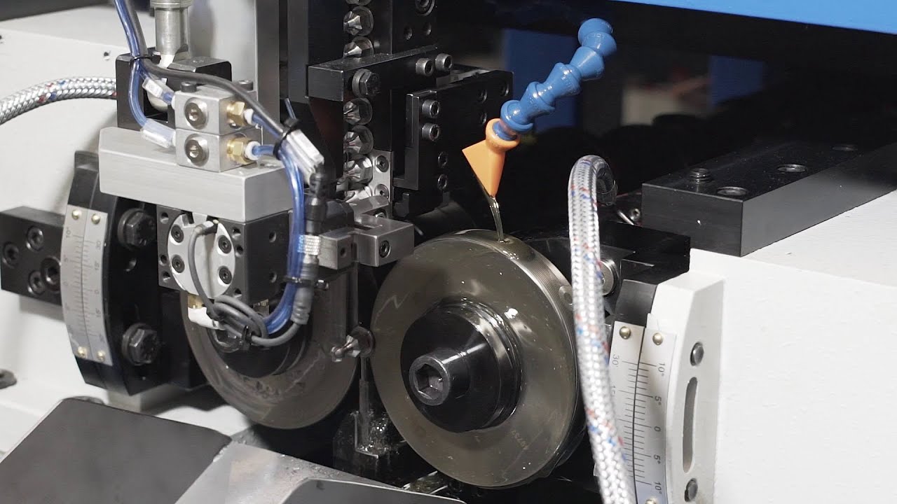 RP10 THREAD ROLLING MACHINE AND AUTOMATIC FEEDER FOR SMALL PARTS - YouTube