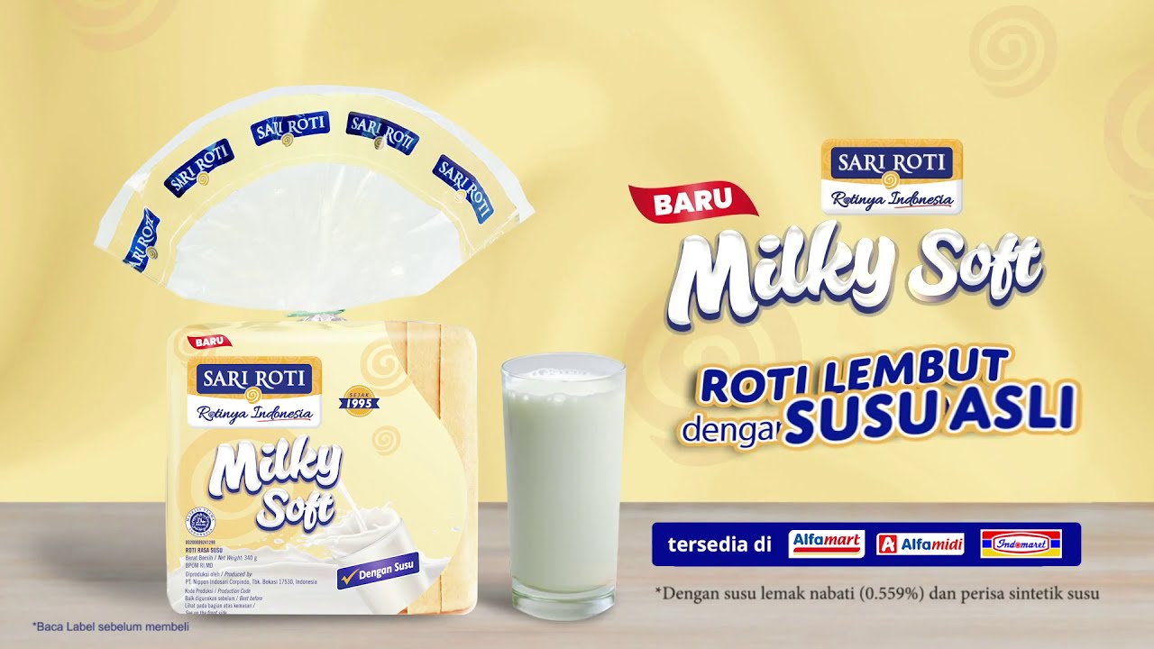 SARI ROTI MILKY SOFT - YouTube