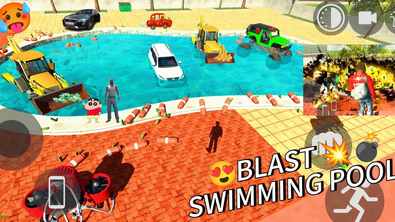 Indian bikes driving 3D 10,000 GAS TANK BLAST💥💣In Franklin private ...