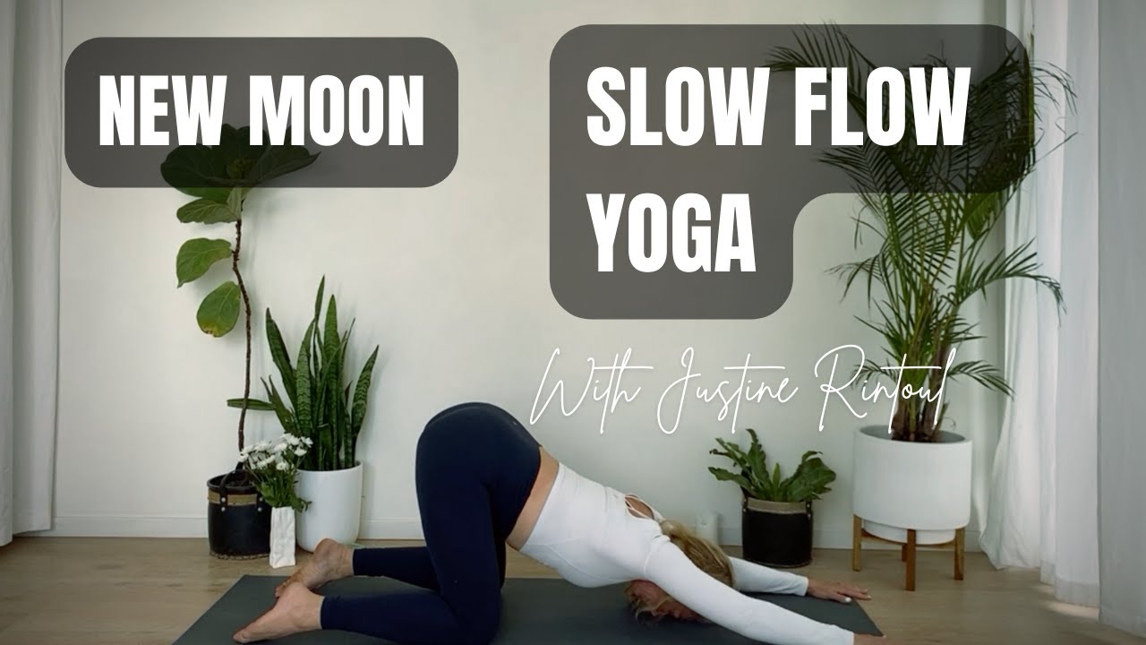 New Moon Yoga - Slow Flow - YouTube