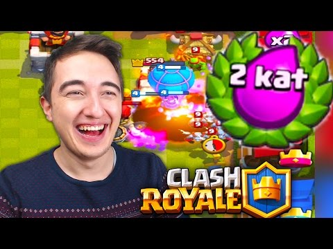 2 KAT İKSİR 2 KAT EĞLENCE! - EN EĞLENCELİ MAÇLAR - CLASH ROYALE