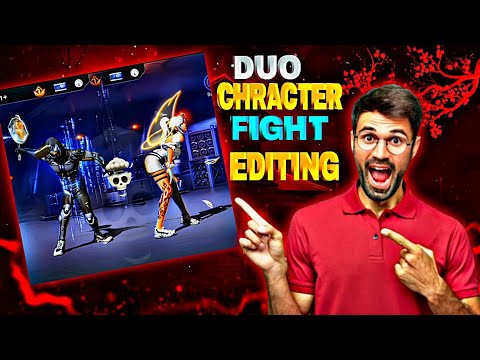 ☠️ Duo Character Fight Editing Tutorial 🔥| Free Fire Duo Character ...