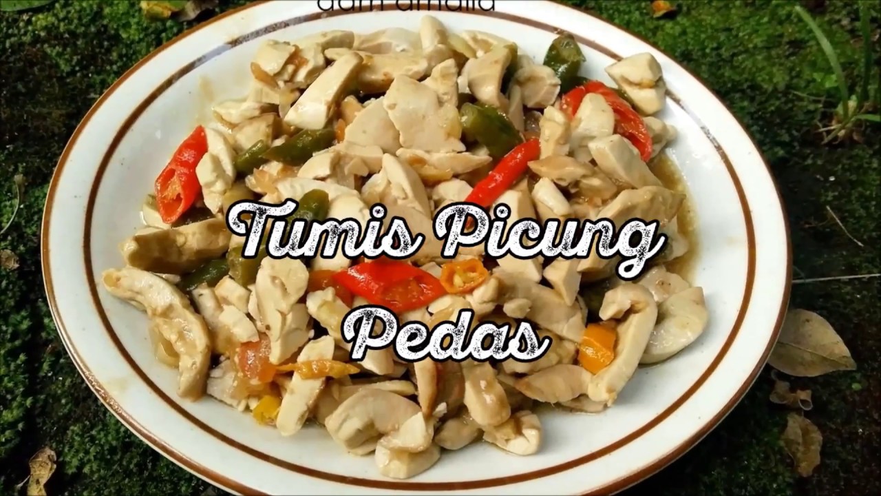 Resep Tumis Picung Pedas ala Masakan Rumahan - YouTube