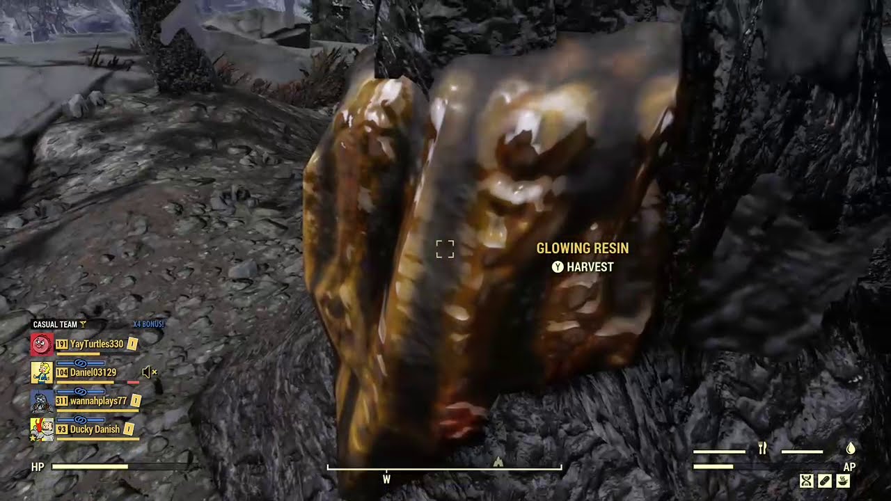 Where to Find Glowing Resin in Fallout 76 - YouTube