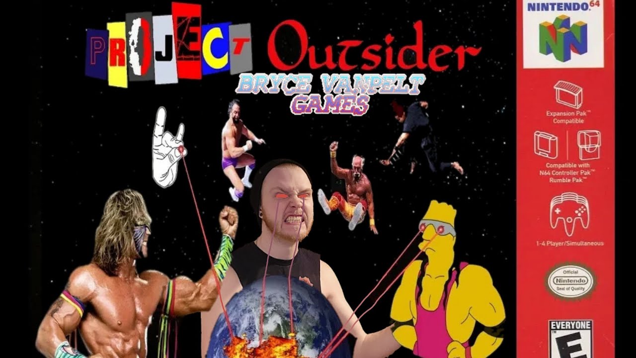 Bryce VanPelt Games: Project Outsider WWF No Mercy Mod - YouTube