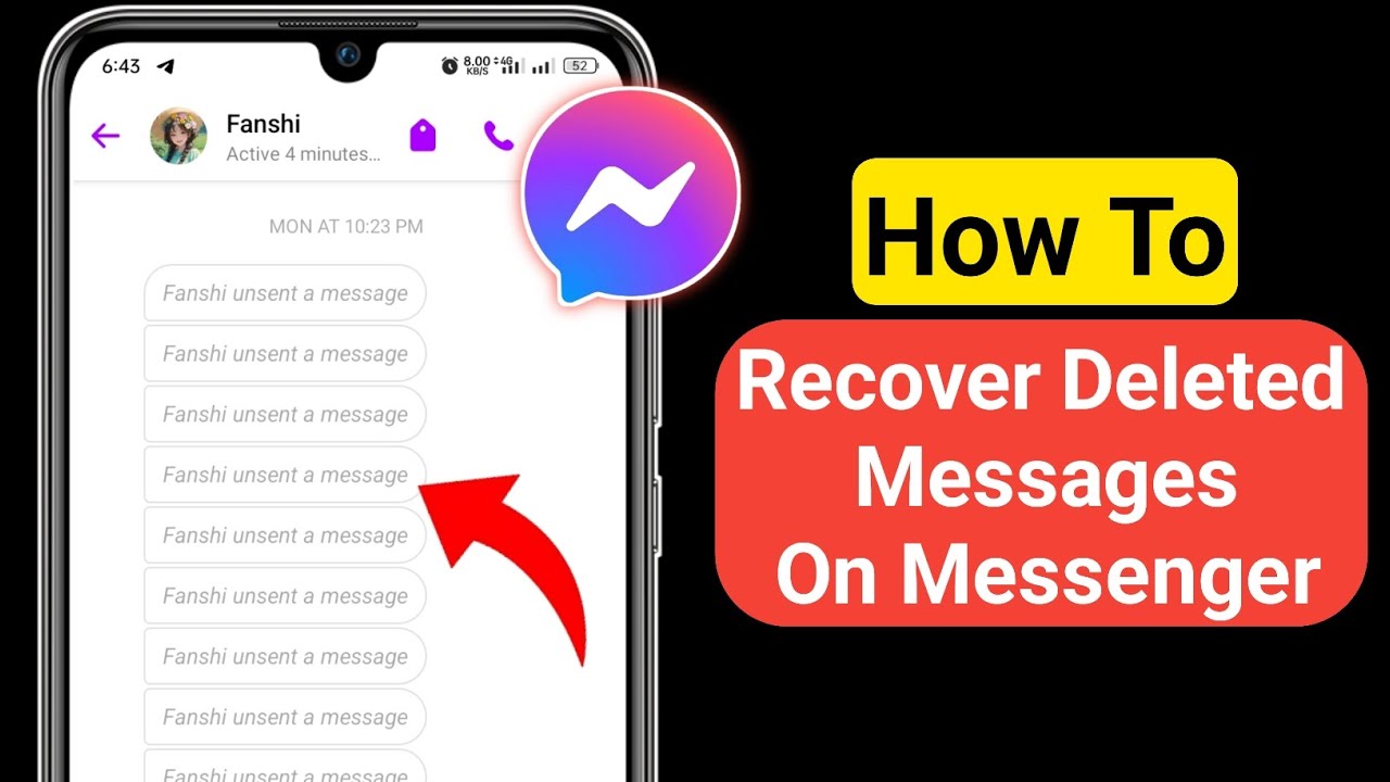 How To Recover Deleted Messages On Messenger (2024 Update) | Recover ...