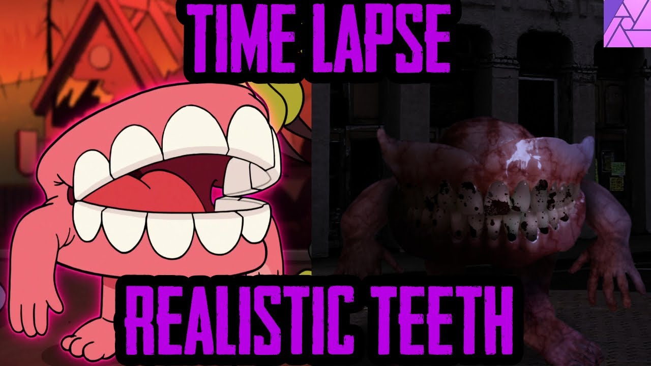 Time Lapse || TEETH (Gravity Falls Fan Art) - YouTube