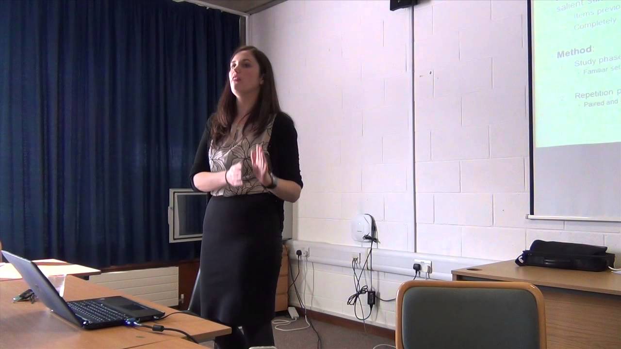 Neural Repetition Effects during Recognition Memory - Dr Ciara Greene ...