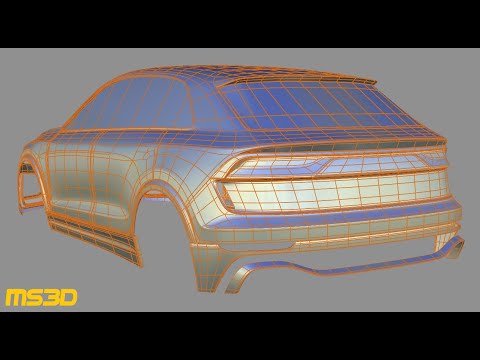 Autodesk Alias Subdivision Tutorial | Audi RS Q8 | MS3D - YouTube