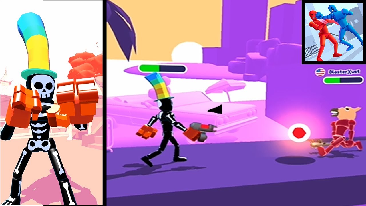 Stickman Ragdoll Fighter - Slapstick Fighter All levels Gameplay ...