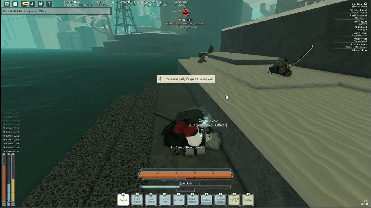 two max levels try to gank level 16 and fail horribly | Deepwoken - YouTube