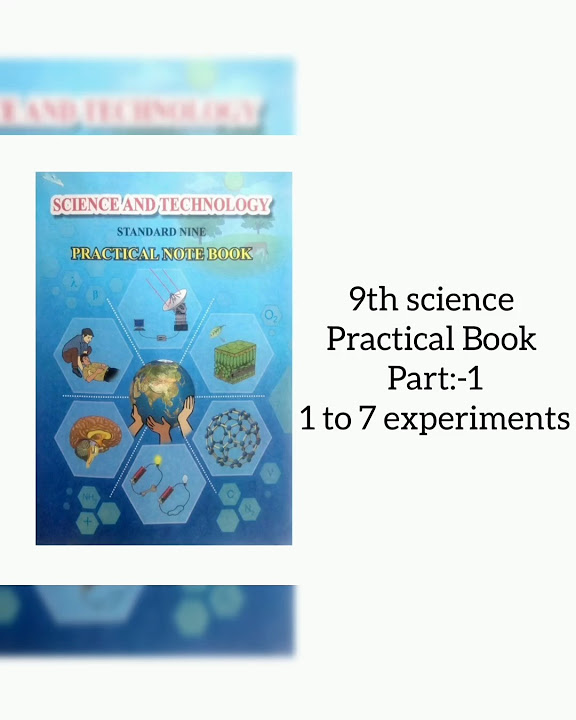 9th class Science Practical Book part:-1 Experiment No. 1 to 7 #education #shorts #shortvideo ...