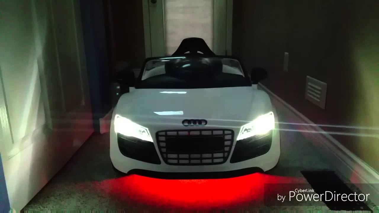 Coolest Kids Power Wheel / Audi R8 - YouTube