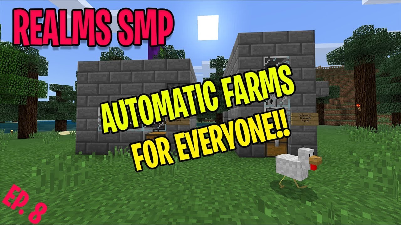 AUTOMATIC FARMS in REALMS SMP (Realms SMP S3 Ep. 8) - YouTube