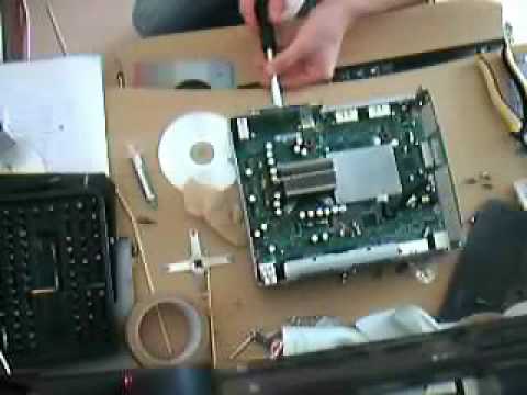 Xbox 360 RROD repair video - E74 and 3 rings - YouTube