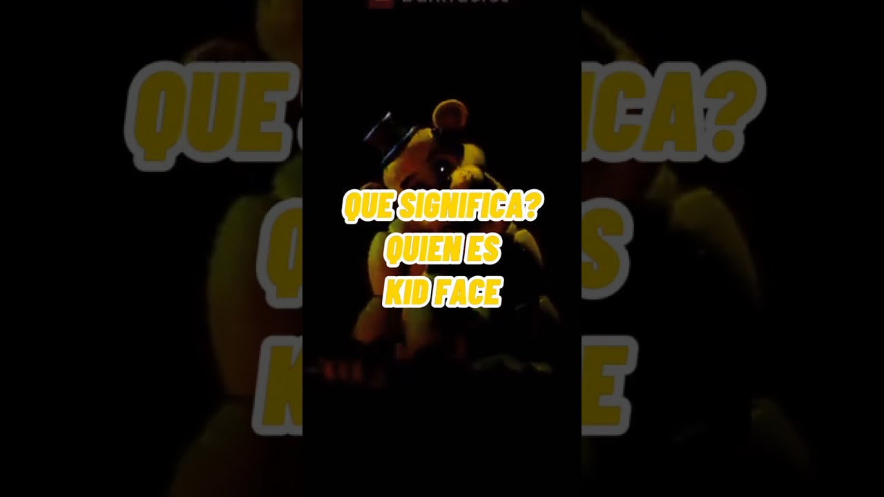 ¿que significa el final de la ucn y quien es kid face? - YouTube
