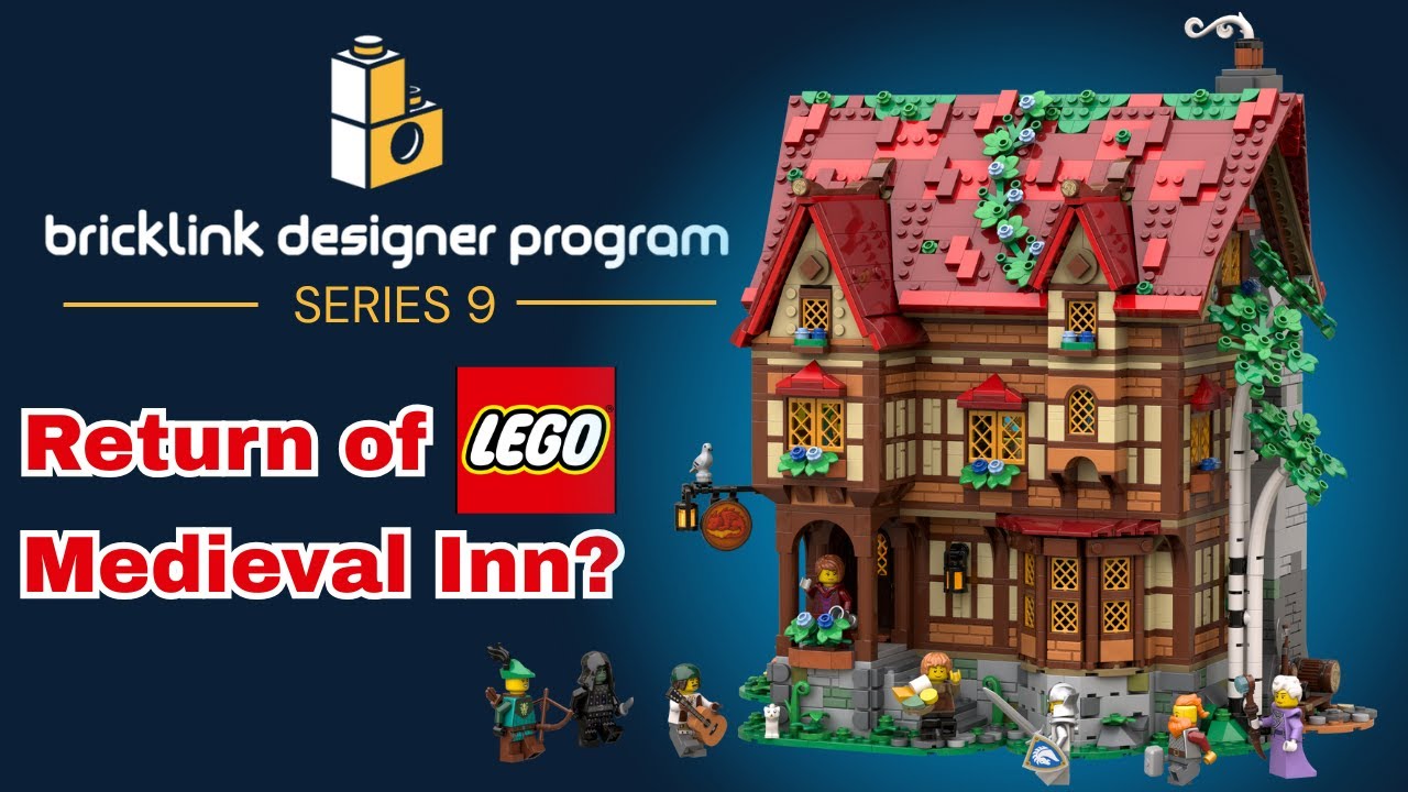 New LEGO Medieval Inn? Bricklink Designer Program 9 - YouTube