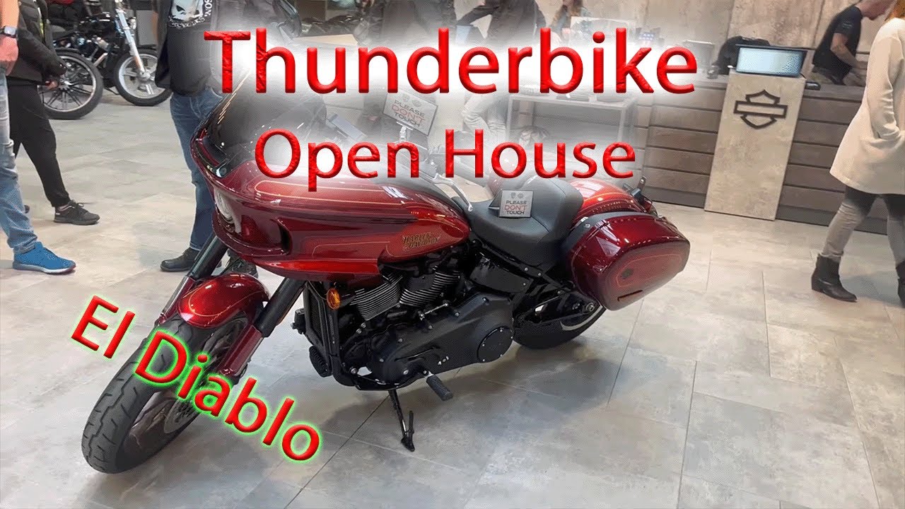 Thunderbike Harley Davidson | Open House | Lowrider ST El Diablo ...
