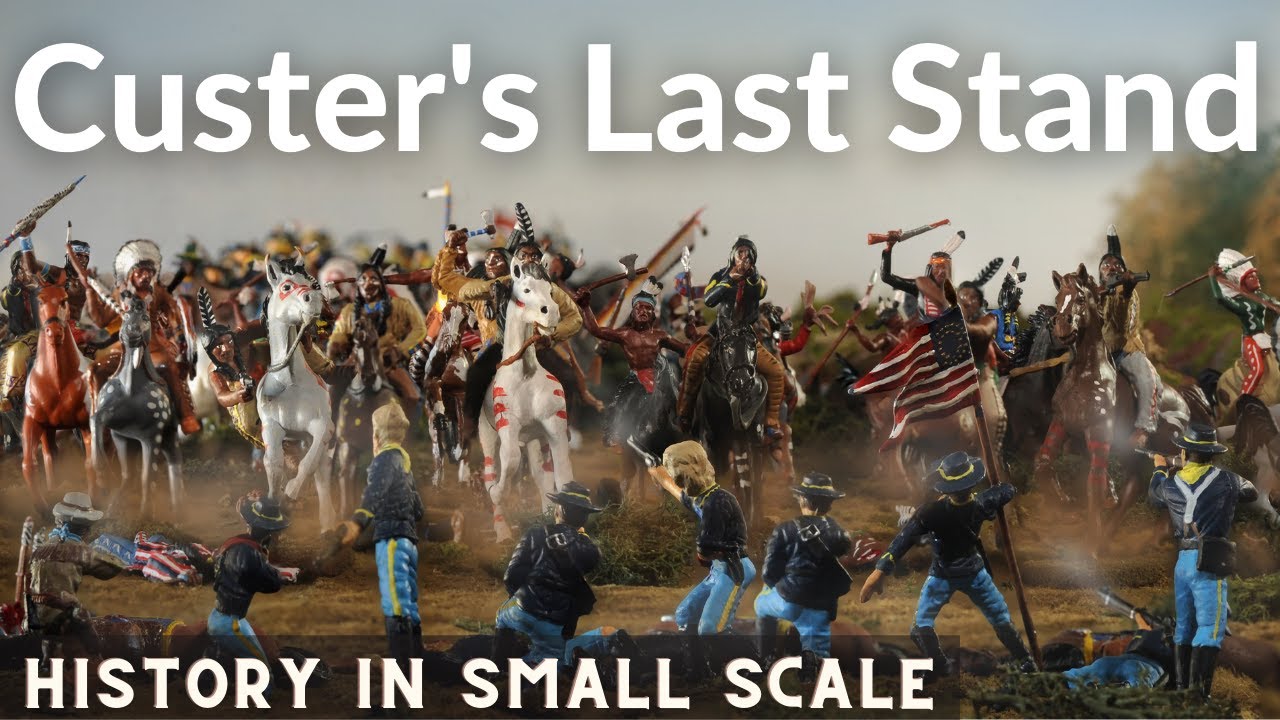 Custer's Last Stand Diorama - History in Small Scale - YouTube