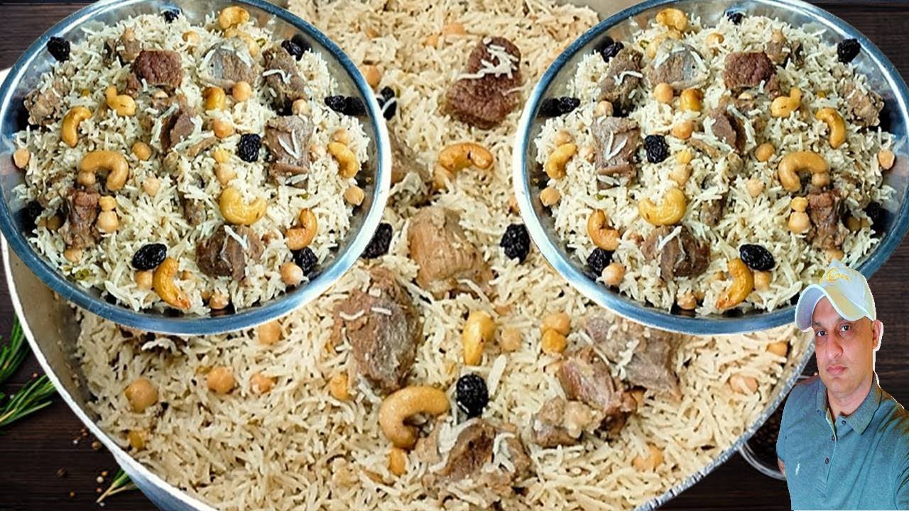 Shahi White Mutton Pulao | White Mutton Pulao | Mutton Pulao Recipe ...
