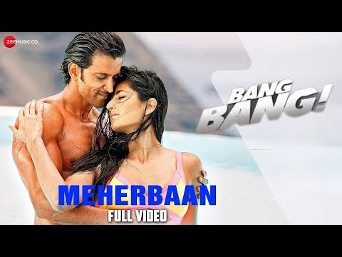 Meherbaan Full Video | BANG BANG! | feat Hrithik Roshan & Katrina Kaif | Vishal Shekhar