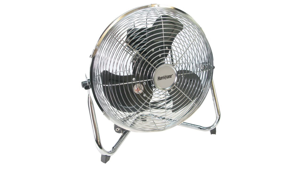 Hurricane Floor Fan - YouTube