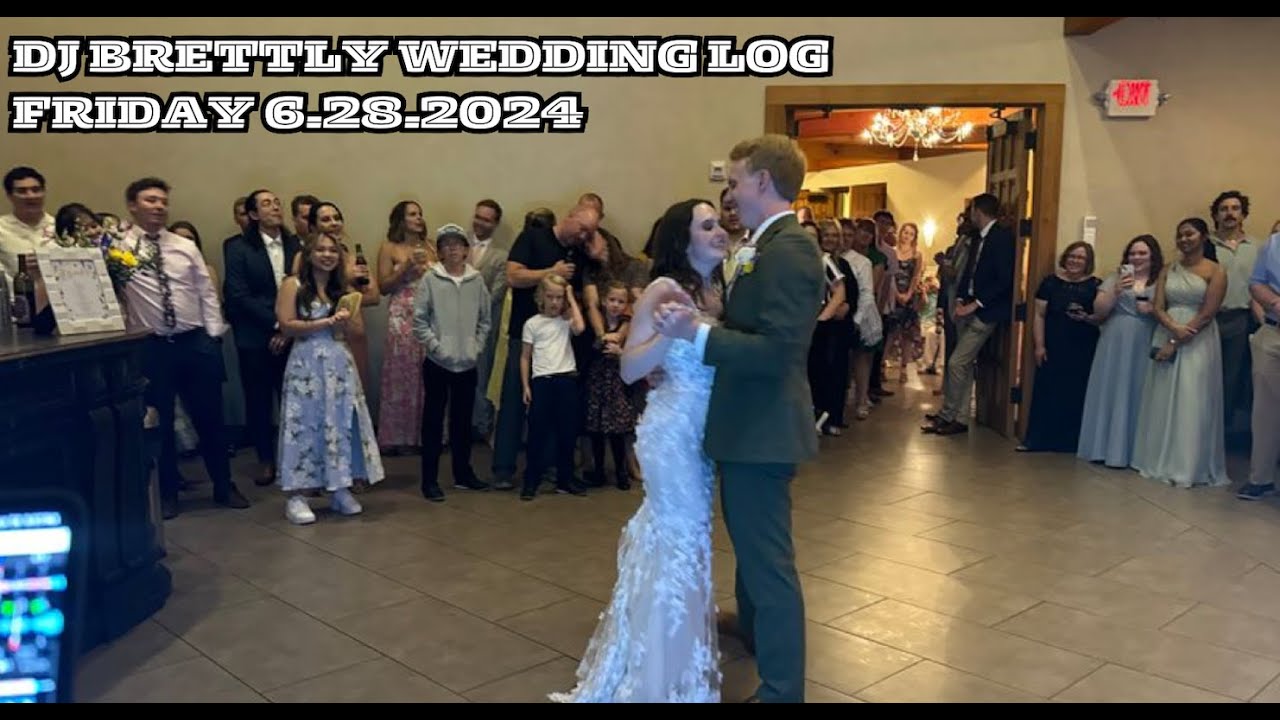 DJ Brettly Wedding Log June 28th 2024, Villa Belazza - YouTube