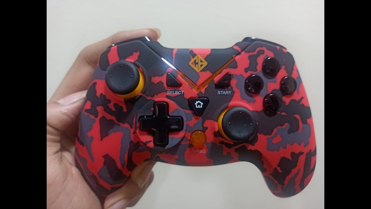 gaming controller/gamepad unboxing (Nebula 2-4g wireless gamepad camo ...