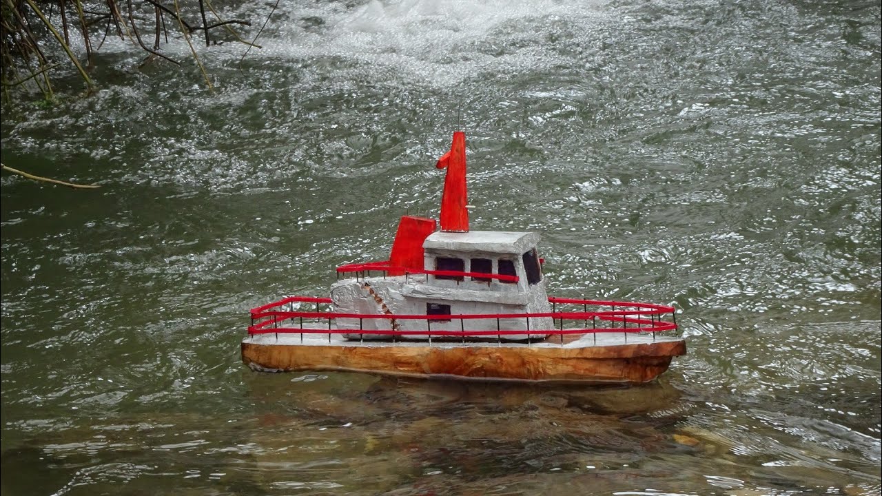 How to make Ship at home. wooden toy ship - YouTube