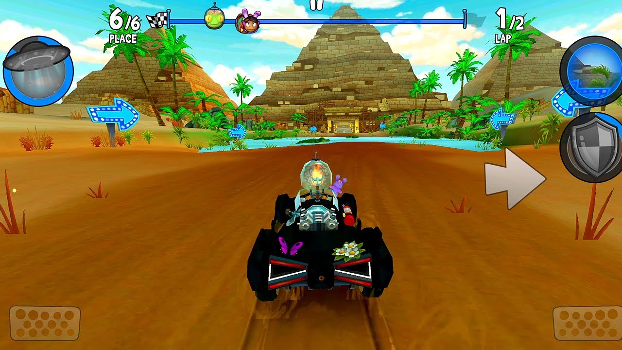Killawatt Ft B'Zorp | Racing All Shortcuts | Beach Buggy Racing 2 - YouTube
