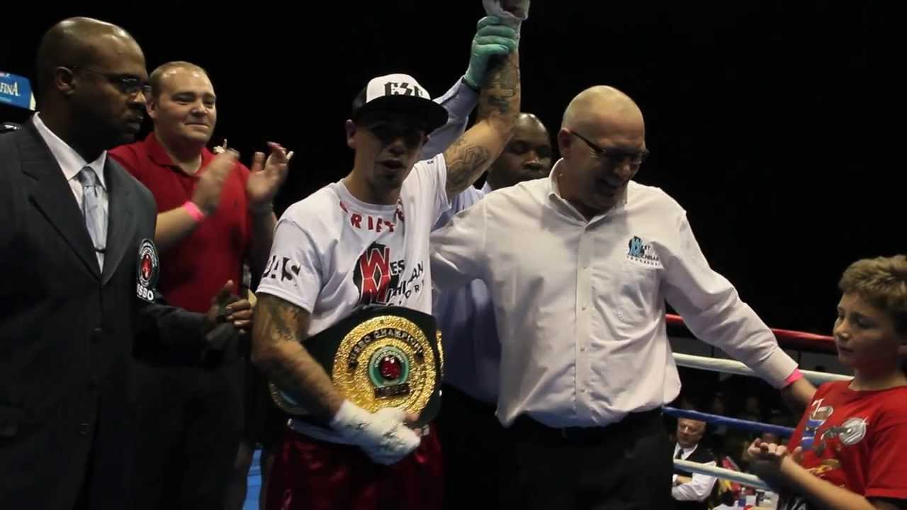 Johnny Garcia Junior Welterweight USBO Championship Fight 2013 ...