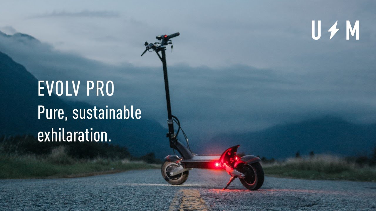 EVOLV Pro Electric Scooter by EVOLV Rides - YouTube