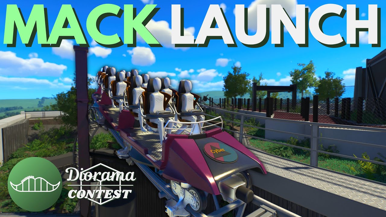 UNIQUE MACK LAUNCH Coaster | Diorama Contest | Planet Coaster 2 - YouTube