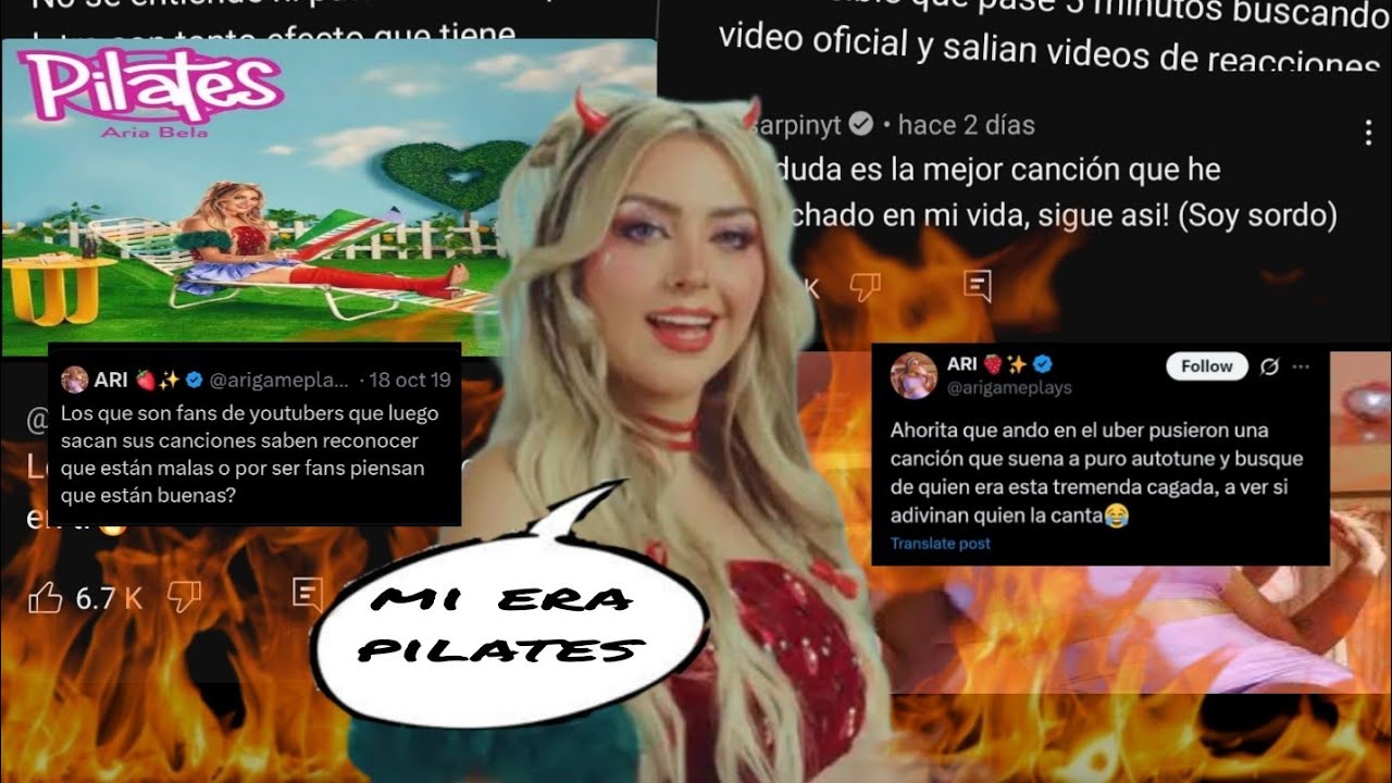 La canción de Ari gameplays es un desastre - YouTube
