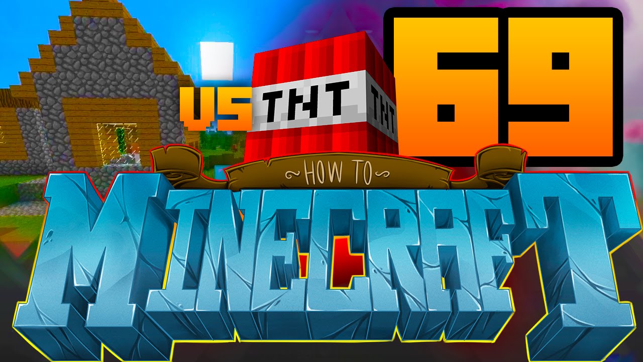 CUTE VILLAGE VS TNT! HOW TO MINECRAFT #69 - YouTube